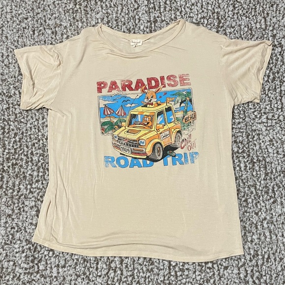 Hem & Thread | Tops | Hem Thread Loose Graphic Tshirt | Poshmark